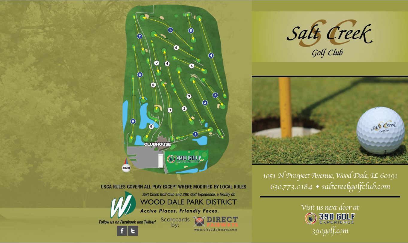 Scorecard - Salt Creek Golf Club (Chicago)